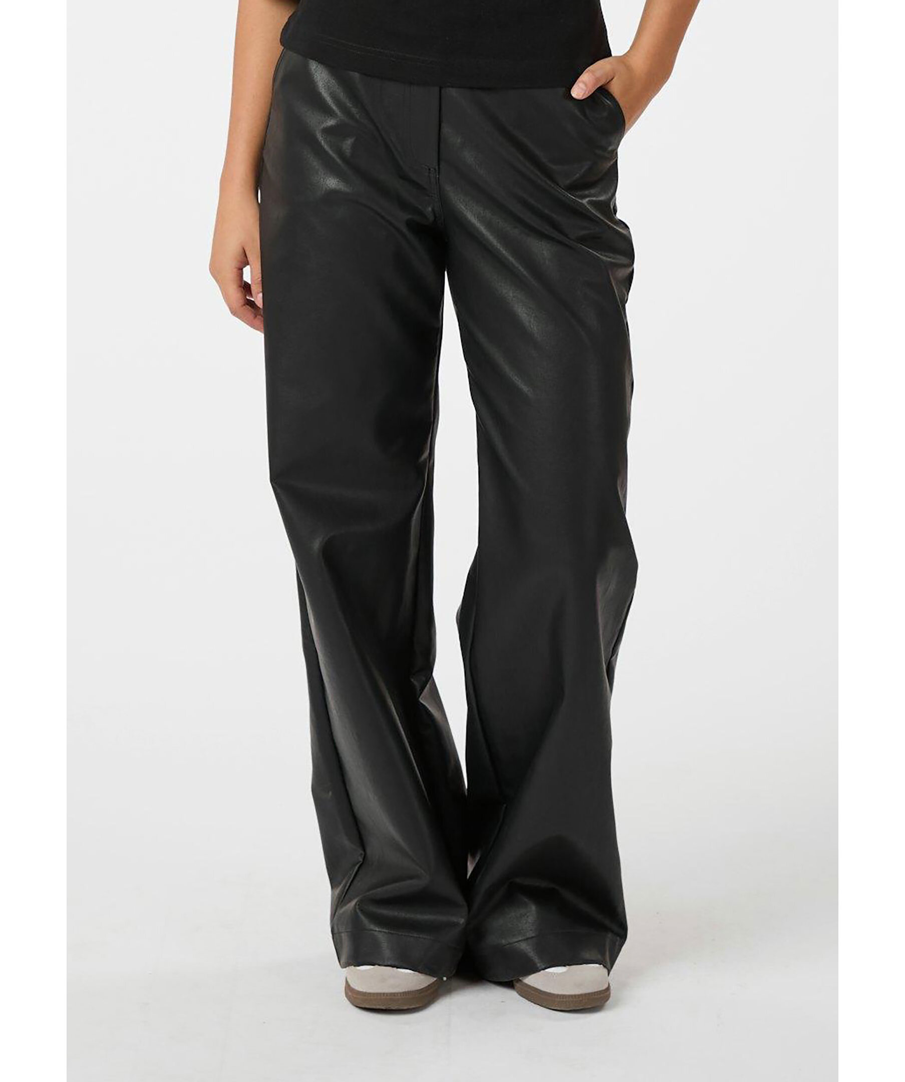 Handla Pinur Faux Leather Pants, Svart hos bestofbrands.com | 164609 -100