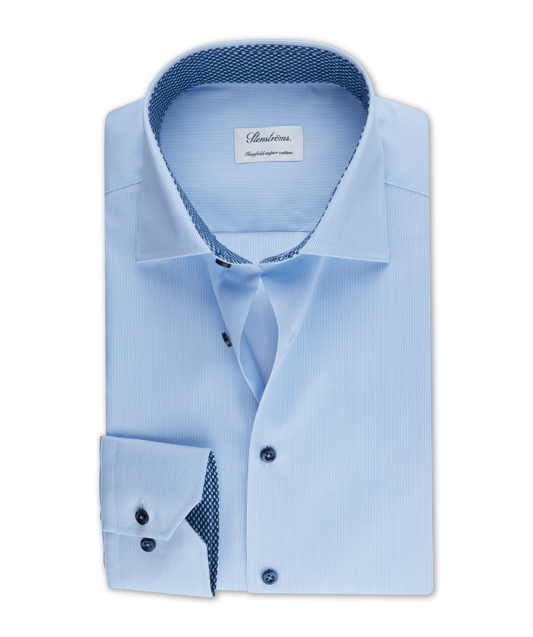 Handla Fitted Body Contrast, Ljusblå hos bestofbrands.com | 6847511507-102